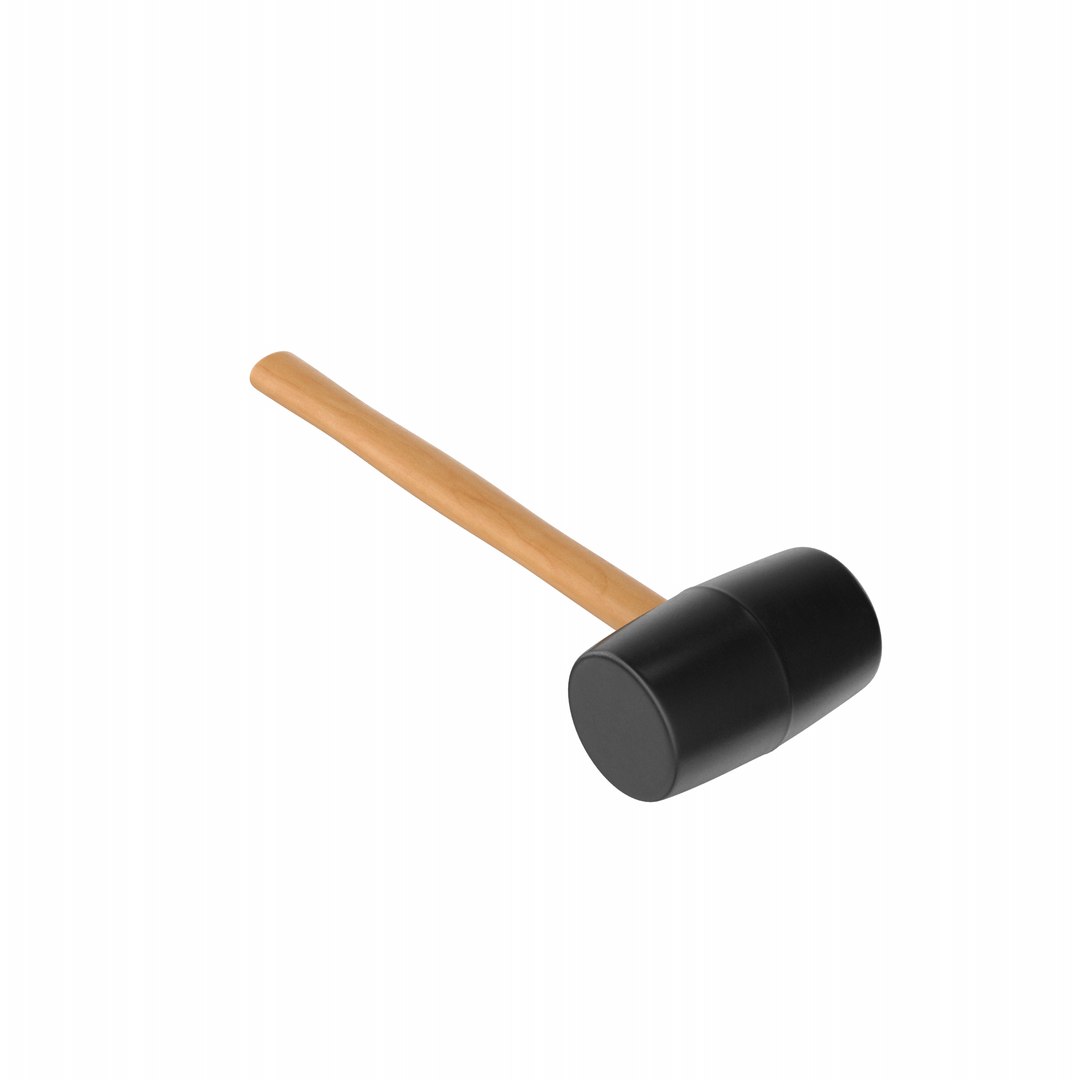 3D Rubber Mallet Model - TurboSquid 1937544