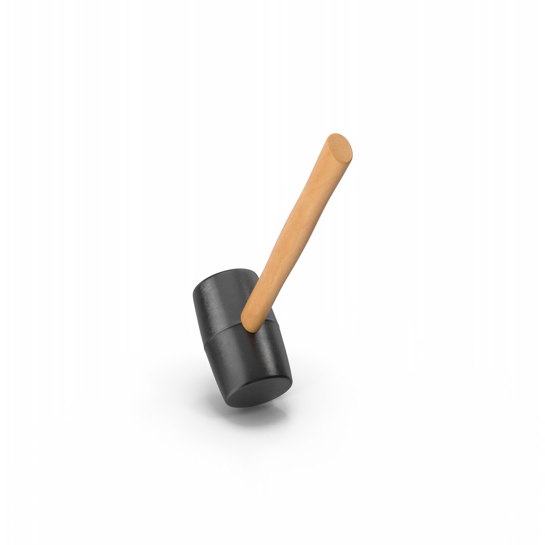 3D Rubber Mallet Model - TurboSquid 1937544