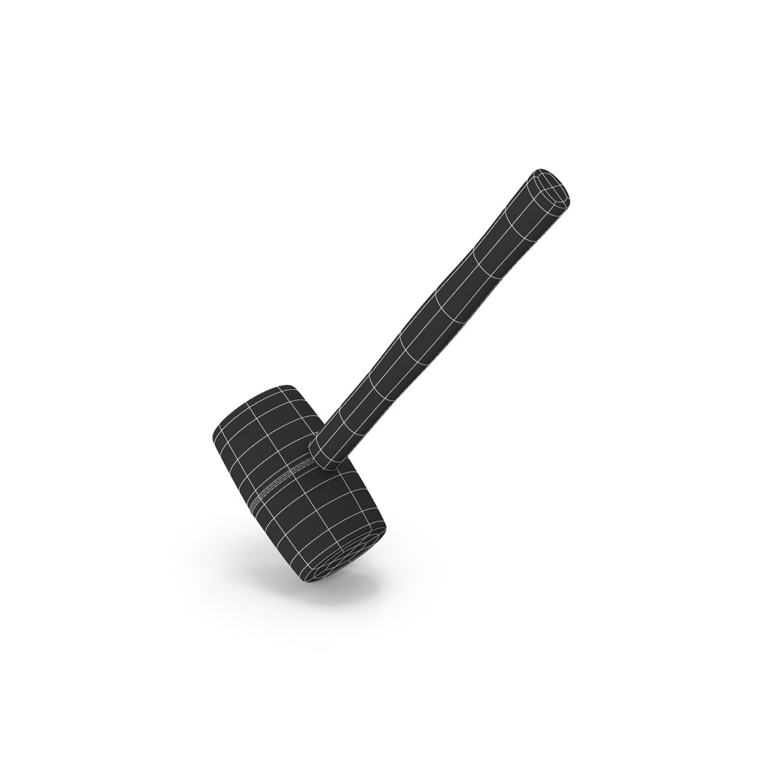 3D Rubber Mallet Model - TurboSquid 1937544