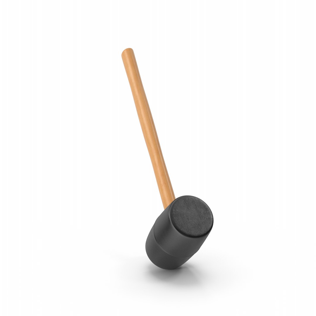 3D Rubber Mallet Model - TurboSquid 1937544
