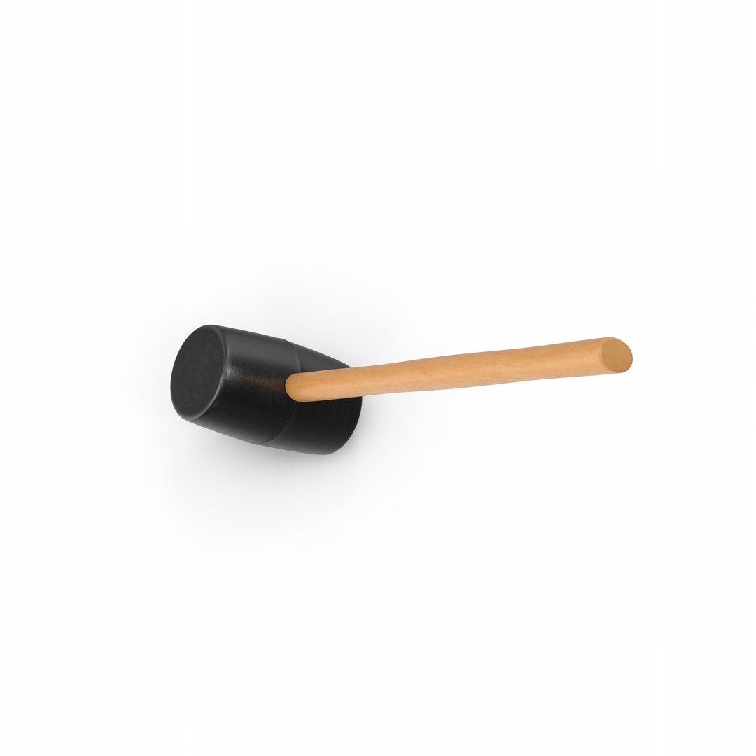 3D Rubber Mallet Model - TurboSquid 1937544