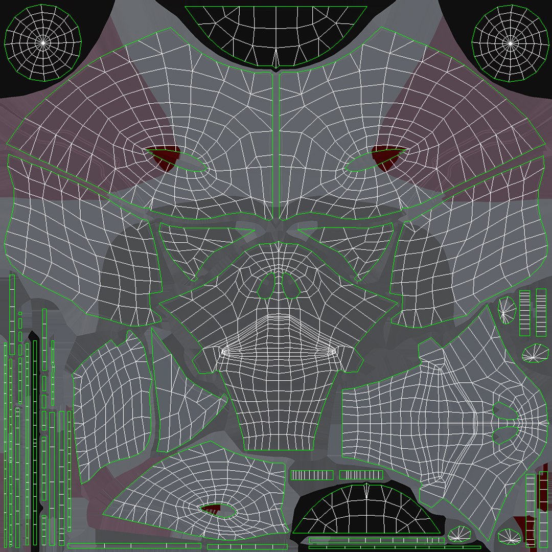 3D low-poly ghost shell model - TurboSquid 1451913