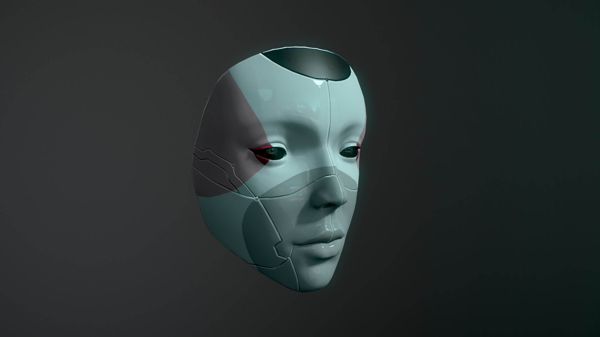 3D low-poly ghost shell model - TurboSquid 1451913