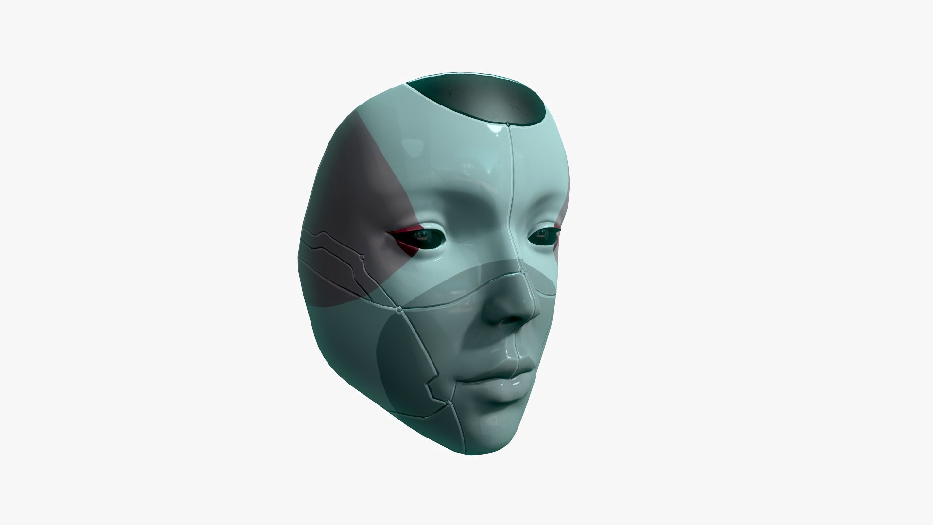 3D low-poly ghost shell model - TurboSquid 1451913