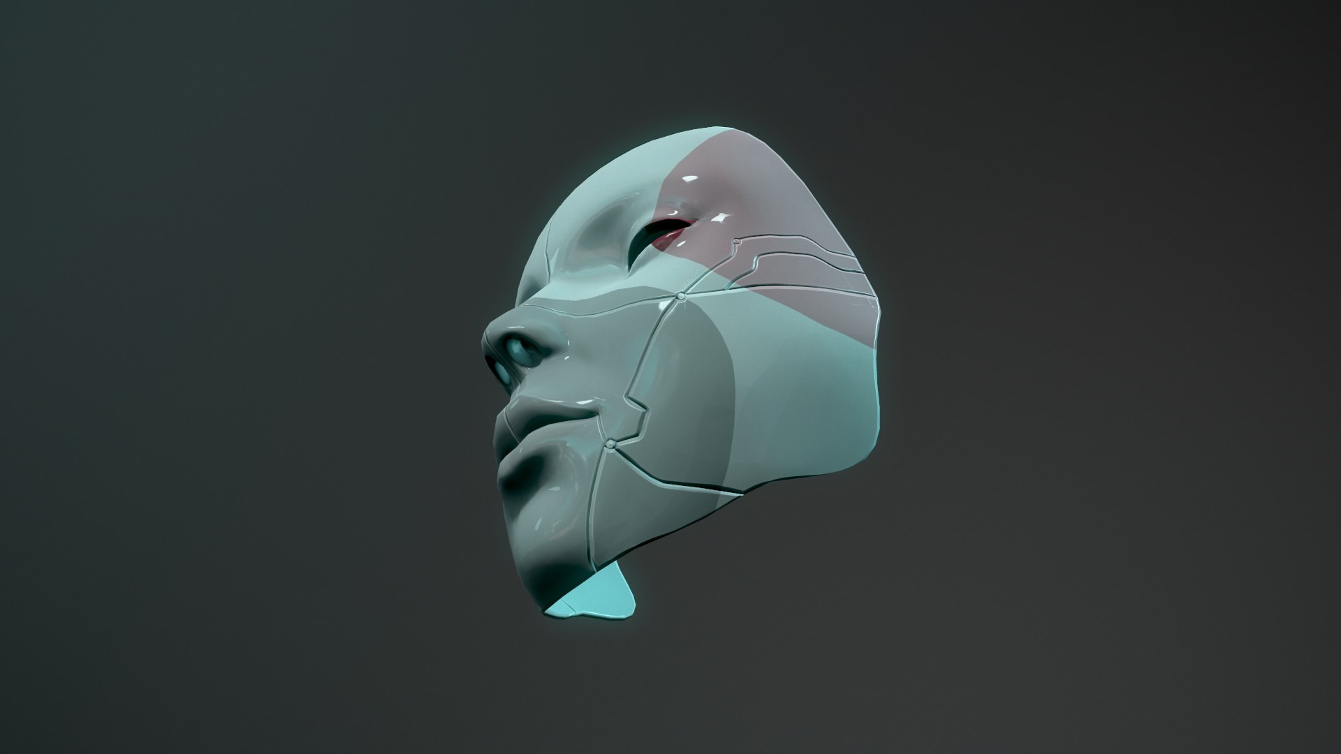 3D low-poly ghost shell model - TurboSquid 1451913