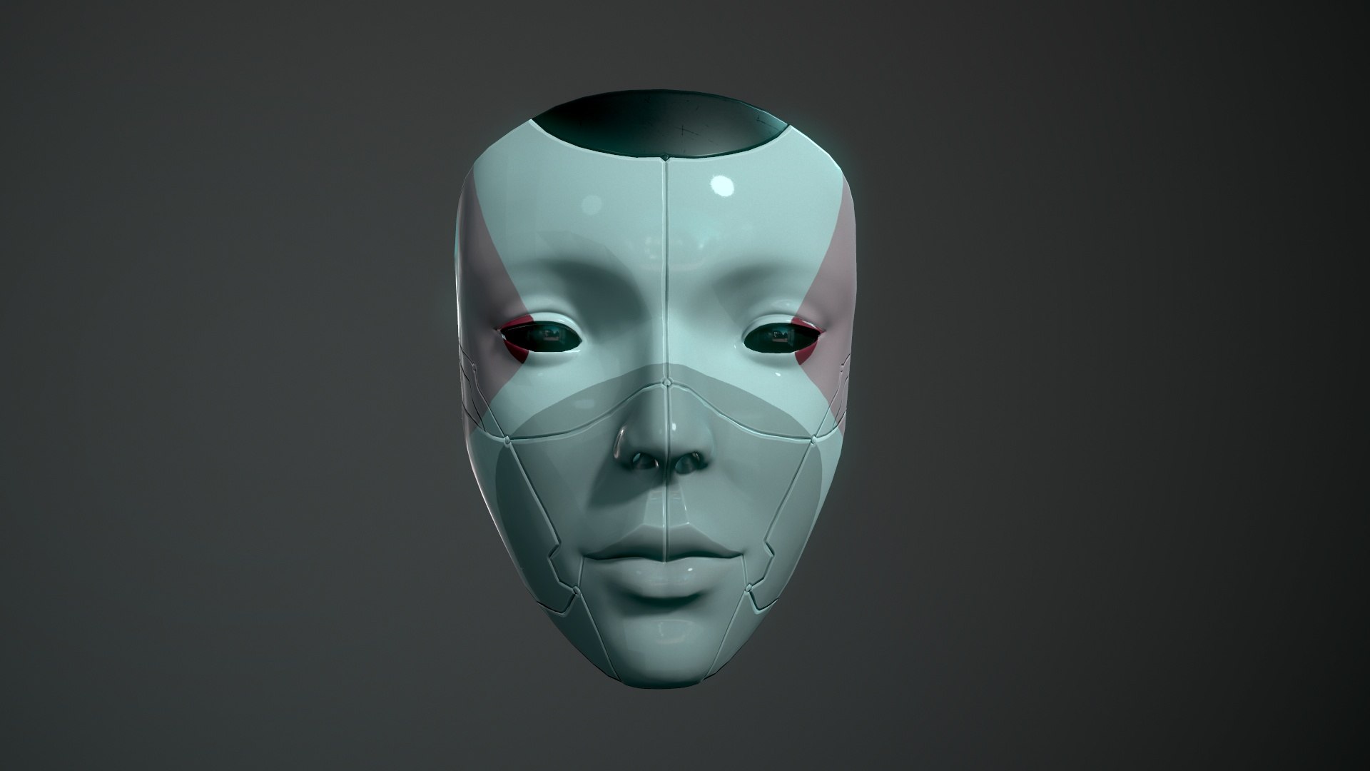 3D low-poly ghost shell model - TurboSquid 1451913