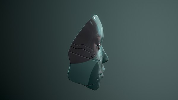 3D low-poly ghost shell model - TurboSquid 1451913