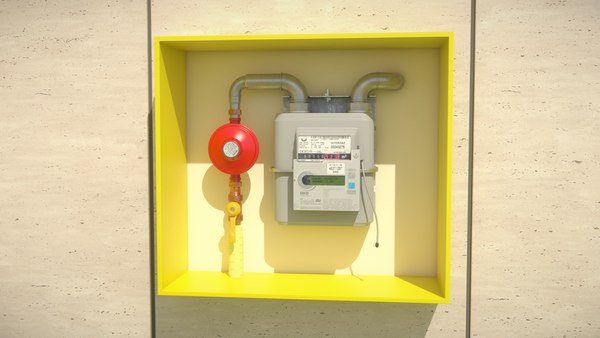 Gas Meter 3D Models for Download | TurboSquid