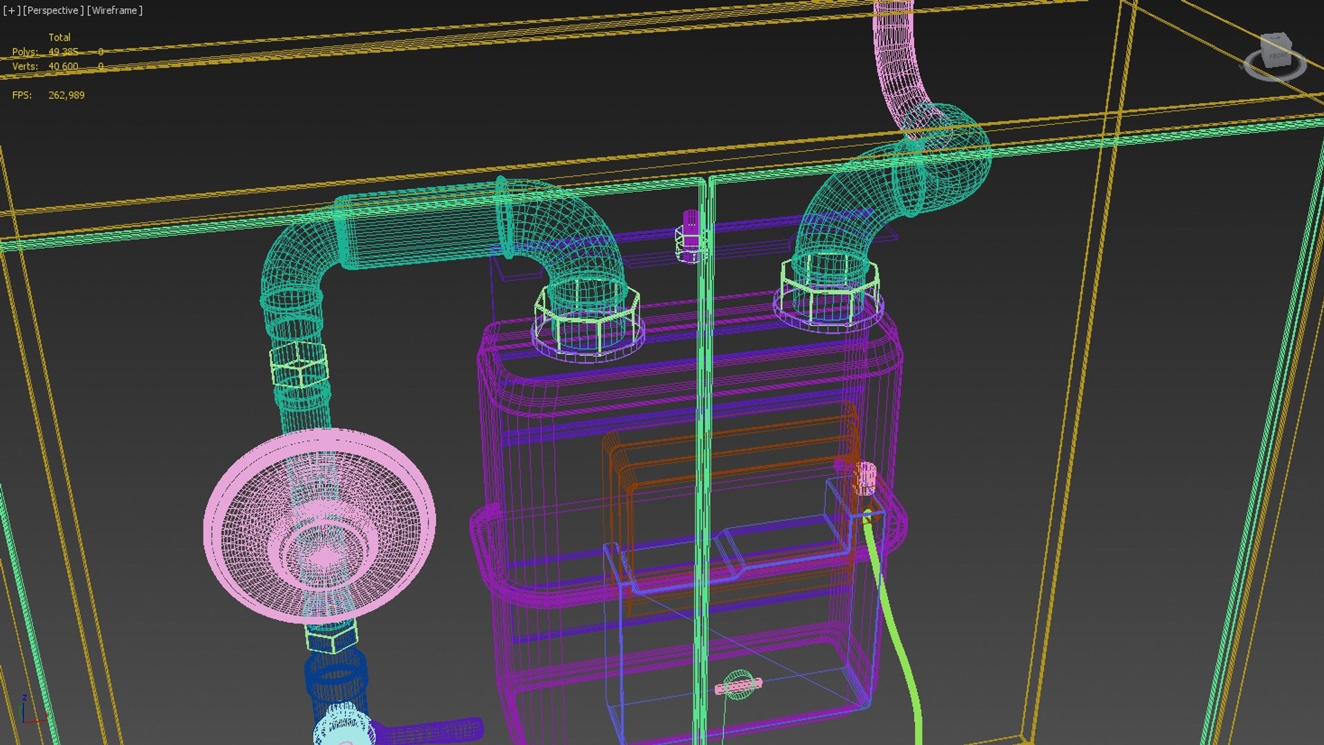 Gas Box 3d Max