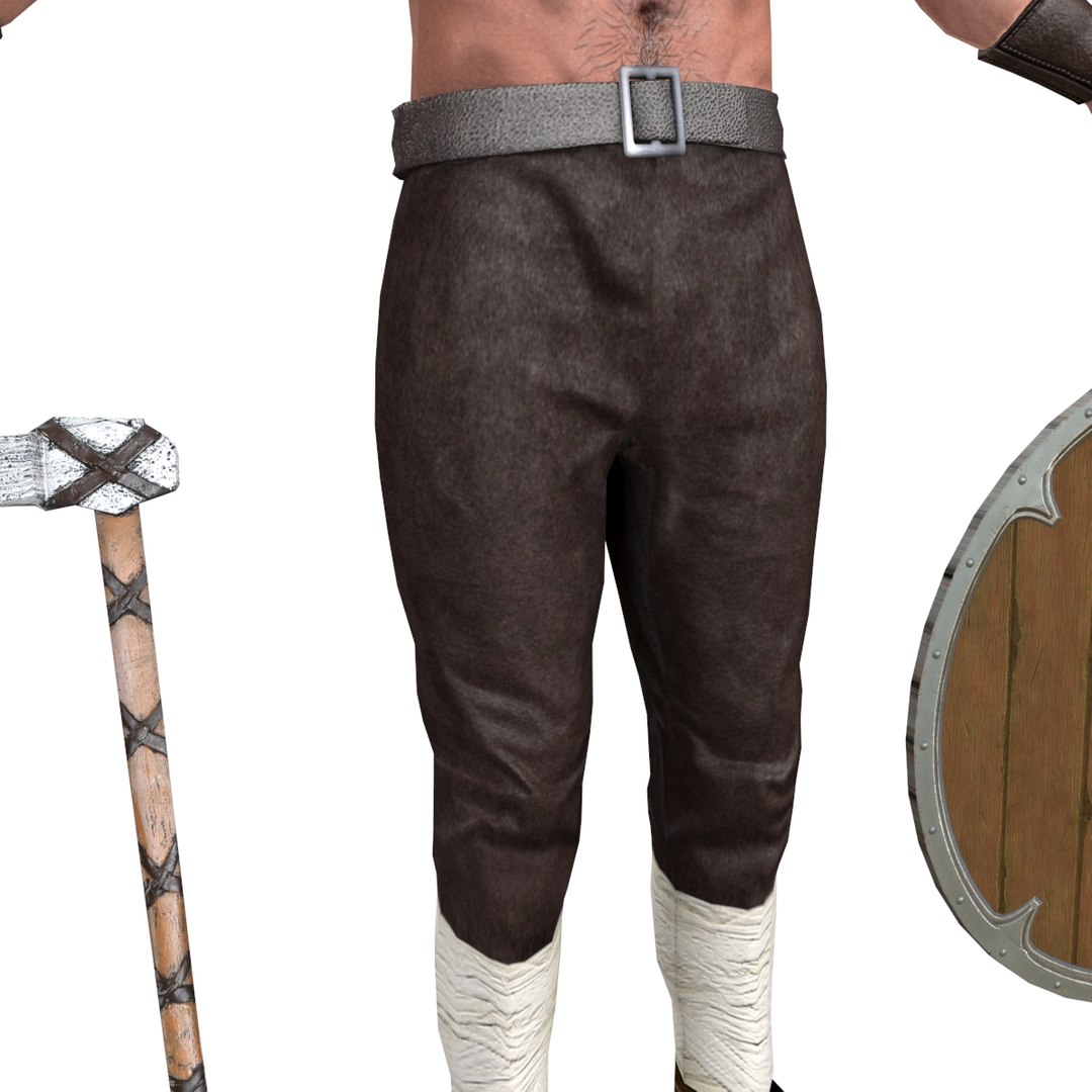 Viking Rigging Man 3D Model - TurboSquid 1259893