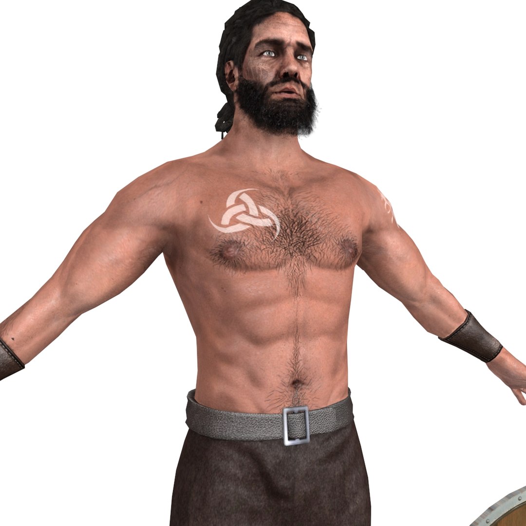 Viking Rigging Man 3D Model - TurboSquid 1259893