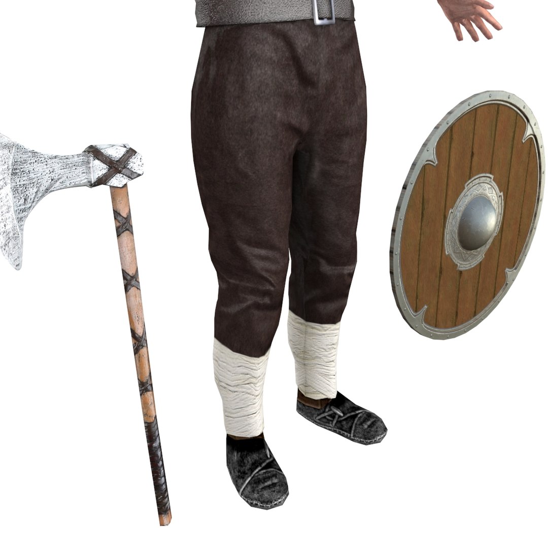 Viking Rigging Man 3D Model - TurboSquid 1259893