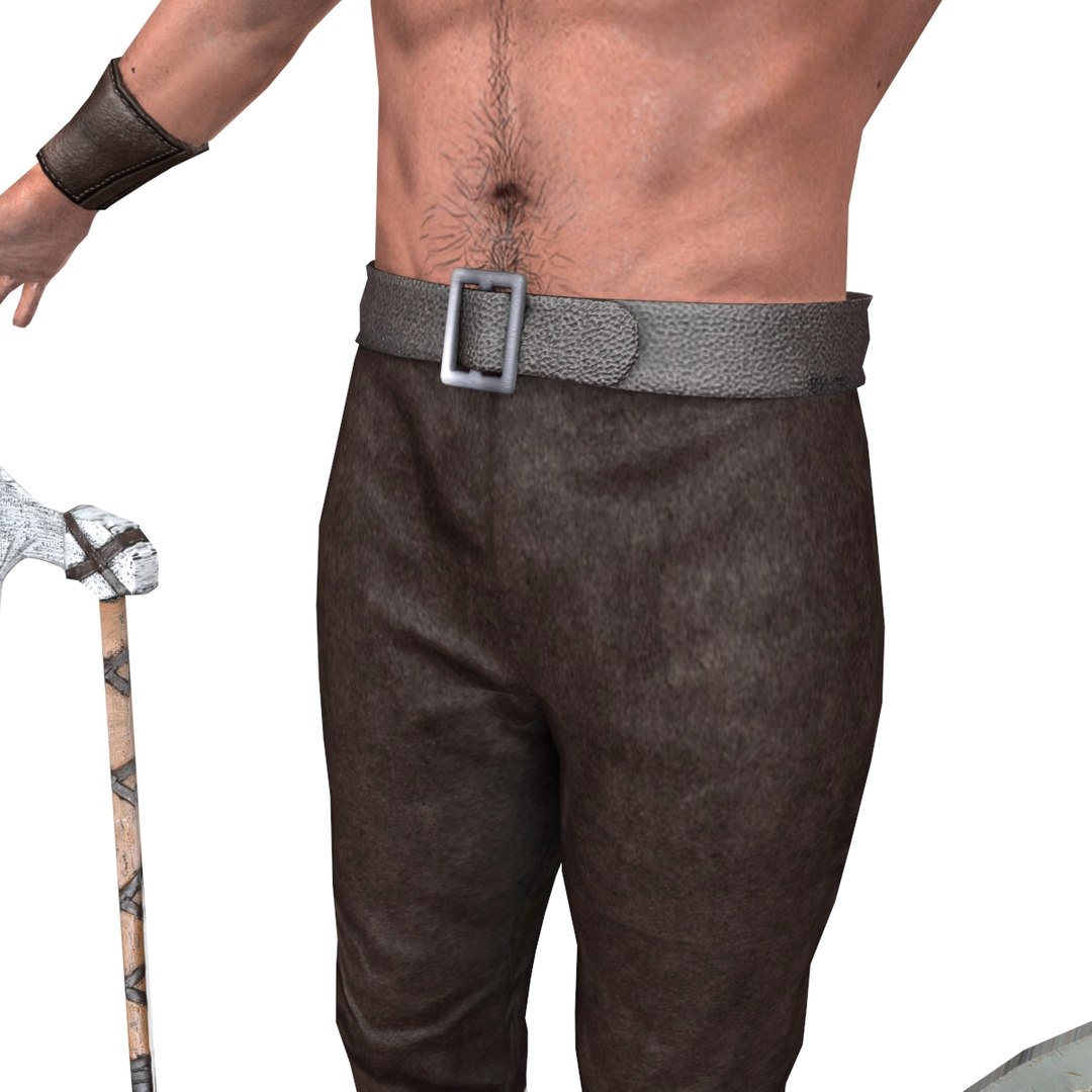 Viking Rigging Man 3D Model - TurboSquid 1259893