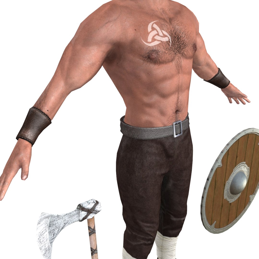 Viking Rigging Man 3D Model - TurboSquid 1259893