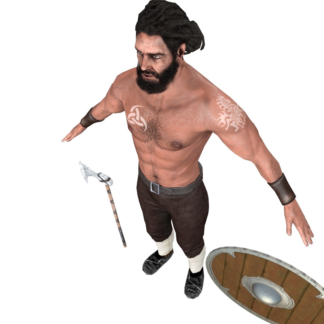 Viking Rigging Man 3D Model - TurboSquid 1259893