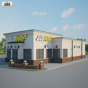 Subway Fast Food 3D Models for Download | TurboSquid