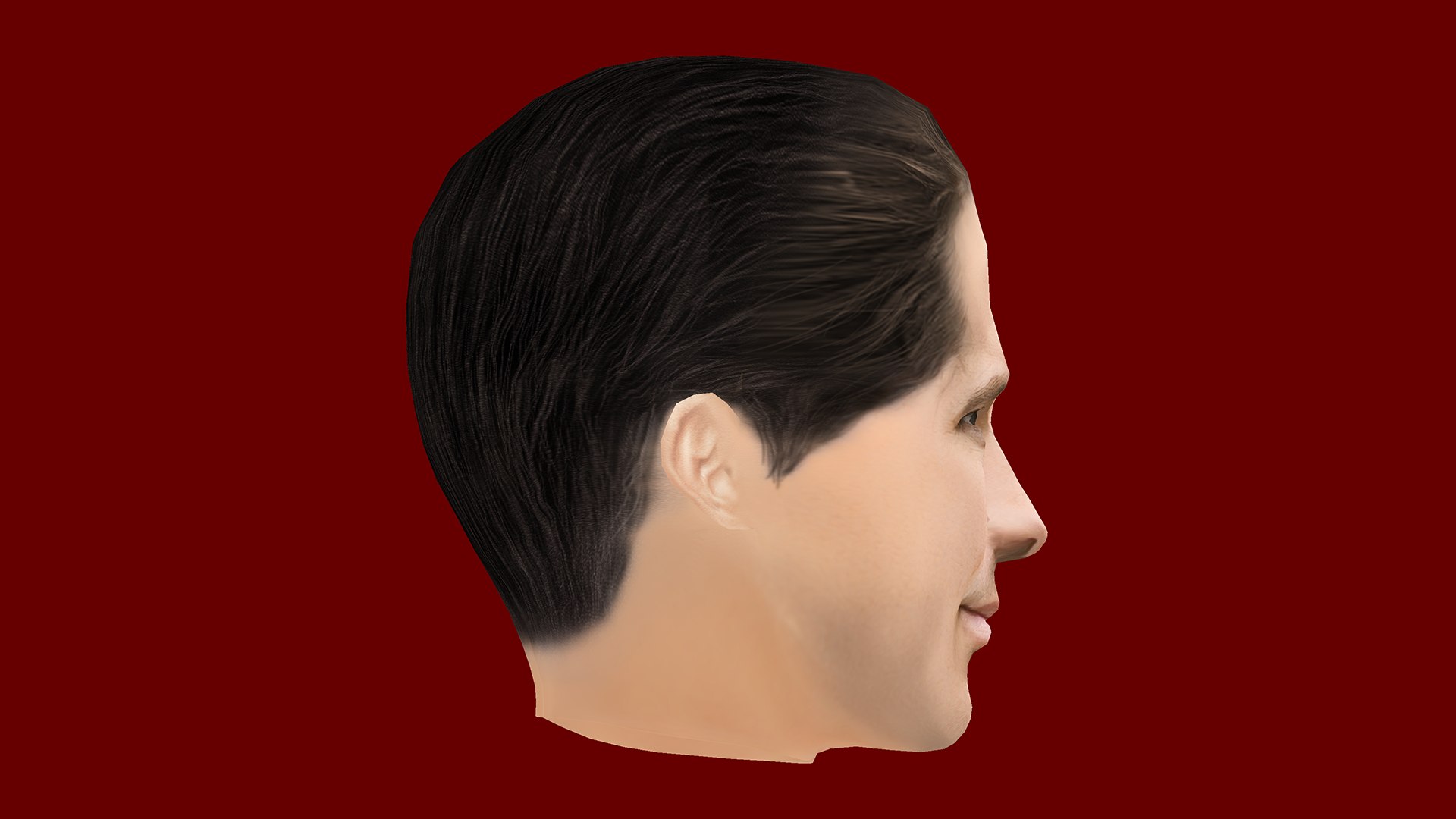 3D Ryan Reynolds Head - Low Poly Head For Game Low-poly Model - TurboSquid 2191507