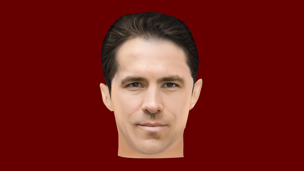 Ryan Reynolds Head - 게임용 로우 폴리 헤드 Low-poly 3D 모델 - TurboSquid 2191507
