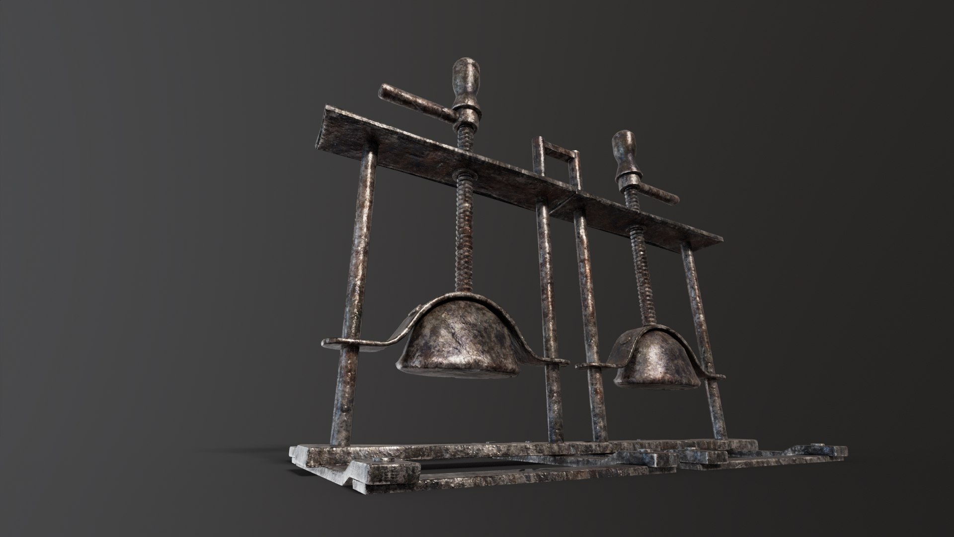 Medieval Hand Crusher - Clean And Bloody Variation 3D - TurboSquid 2232002