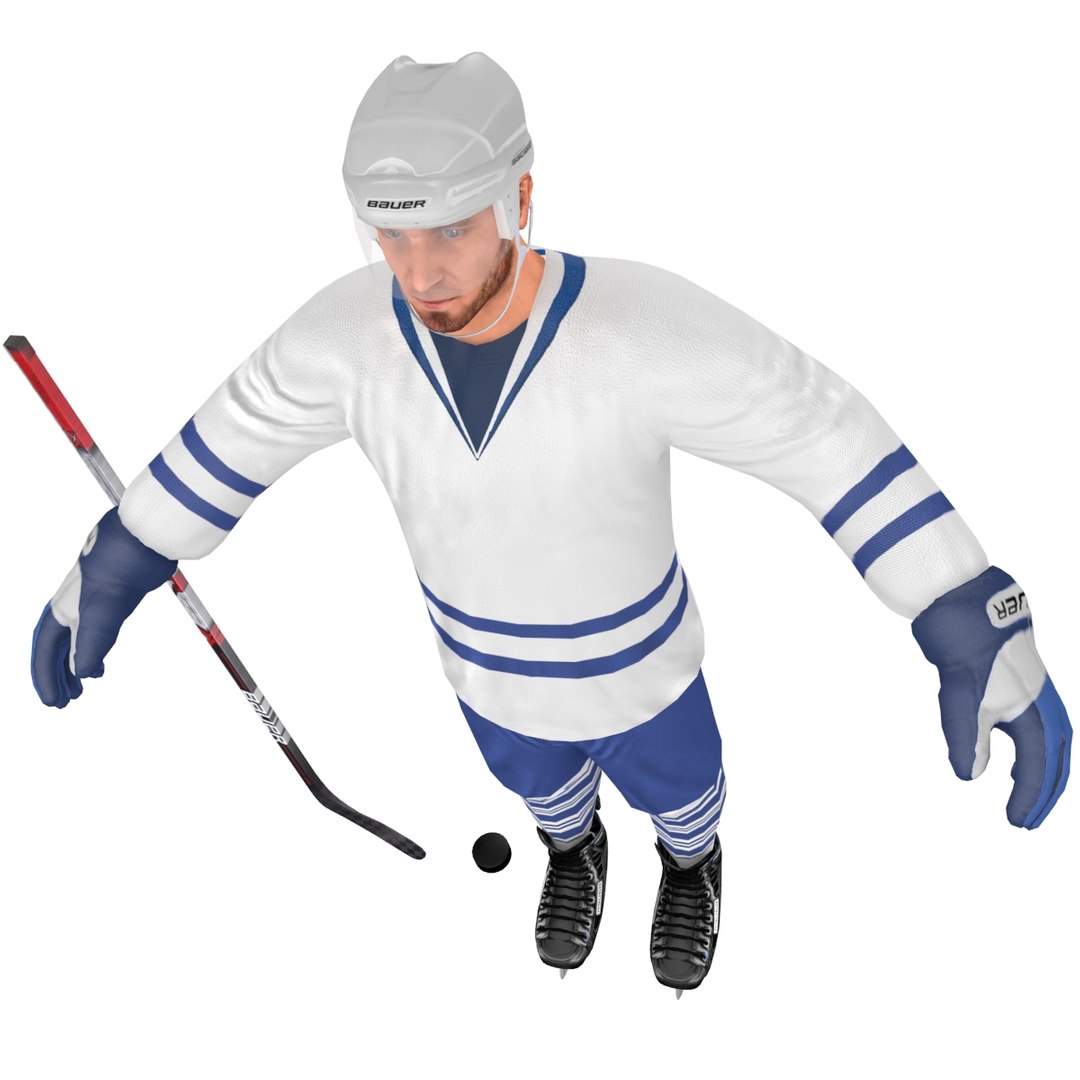 Hockey player 3D model - TurboSquid 1278667