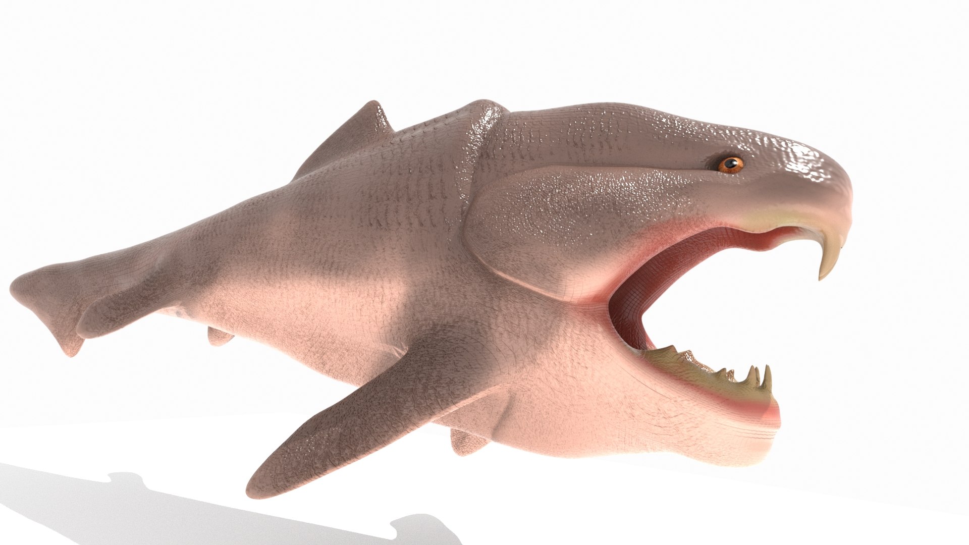 3D dunkleosteus - TurboSquid 1838854