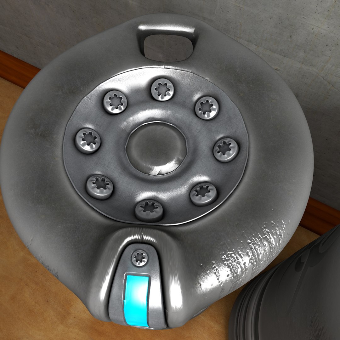 Bio Biohazard Container 3d Model