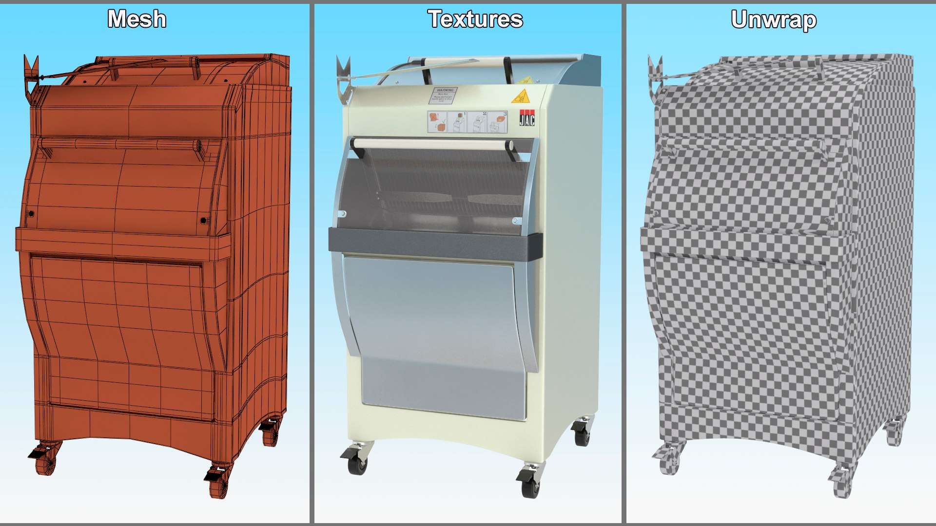 Self Service Frame Slicer JAC 450 3D Model - TurboSquid 2113344