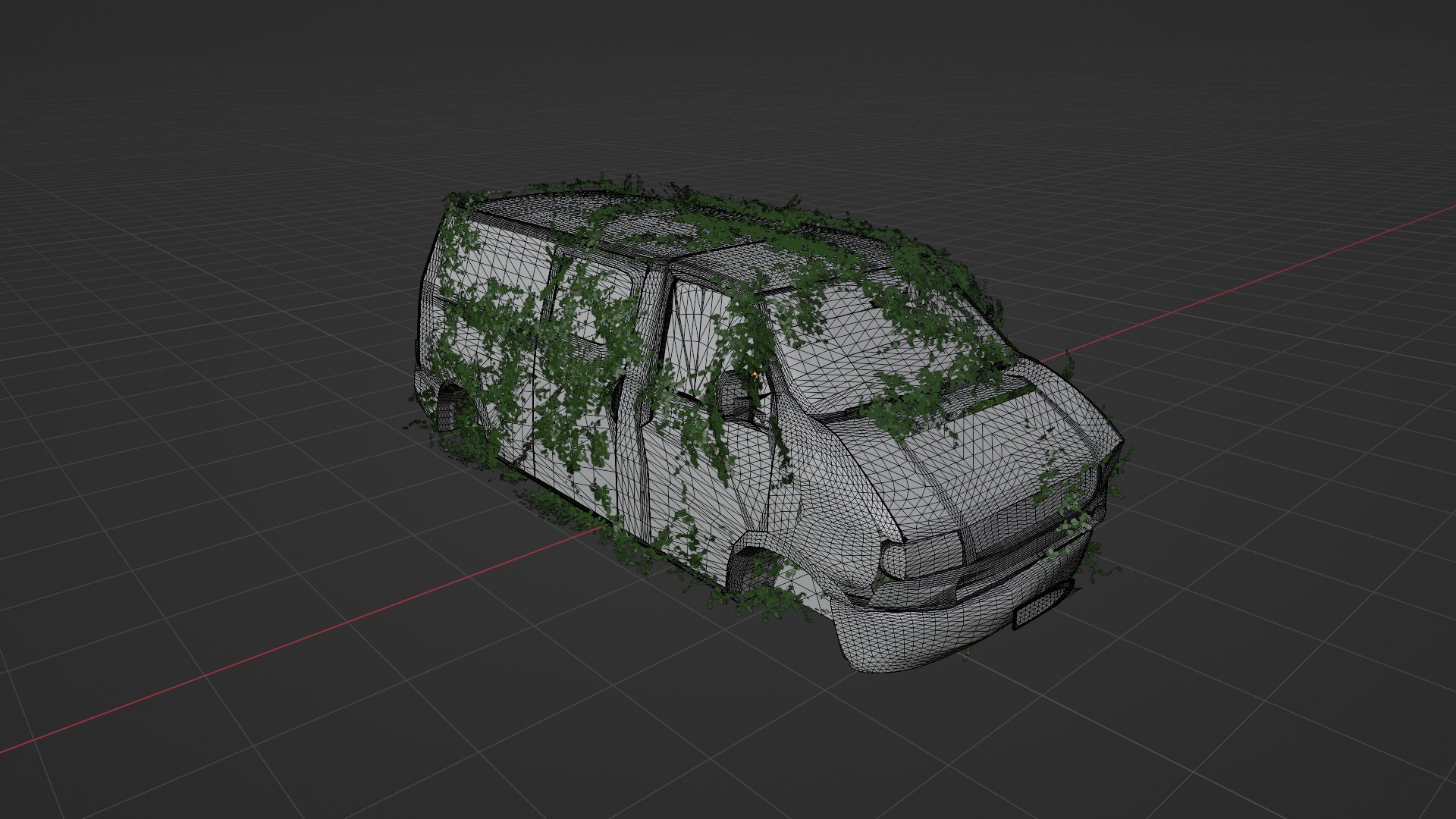 Damaged Rusted Suv Model - TurboSquid 2034726