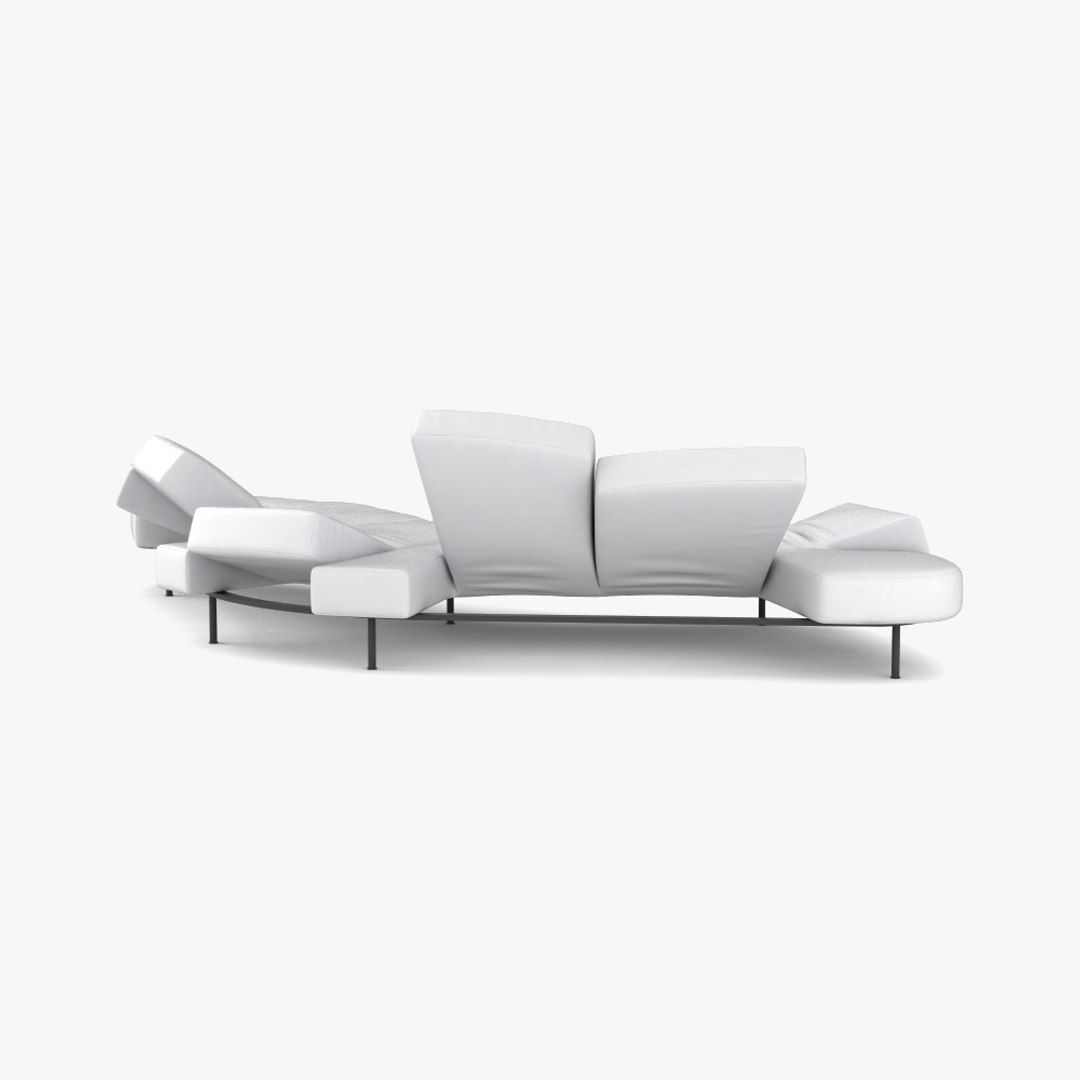 3D Edra Flap Sofa - TurboSquid 2077218