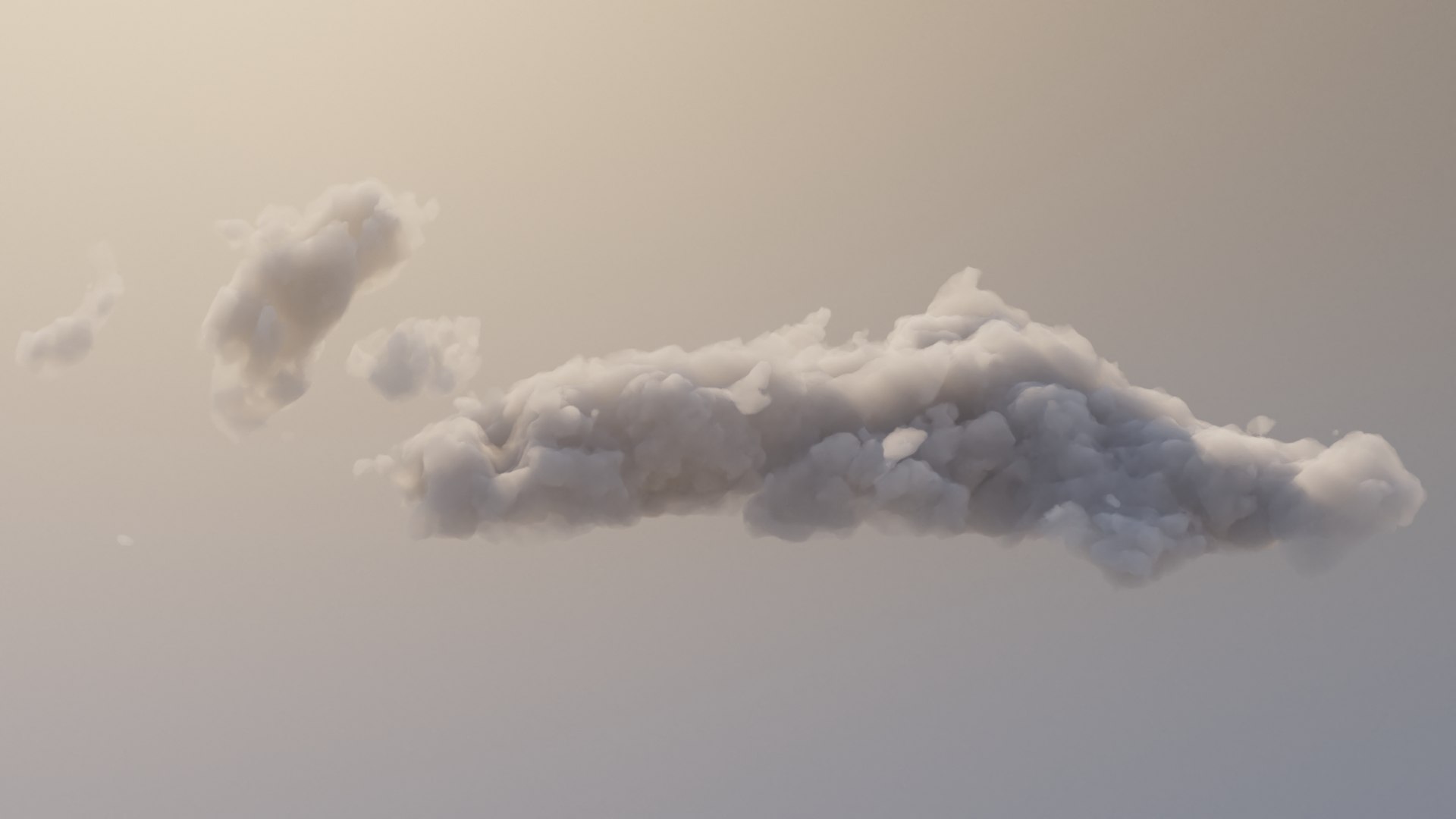 3D Cloud Polygon Blender 18 - TurboSquid 1898052