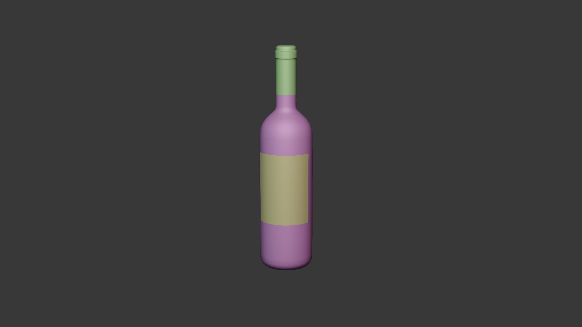 3D Wine Bottle Mockup Model - TurboSquid 1904239
