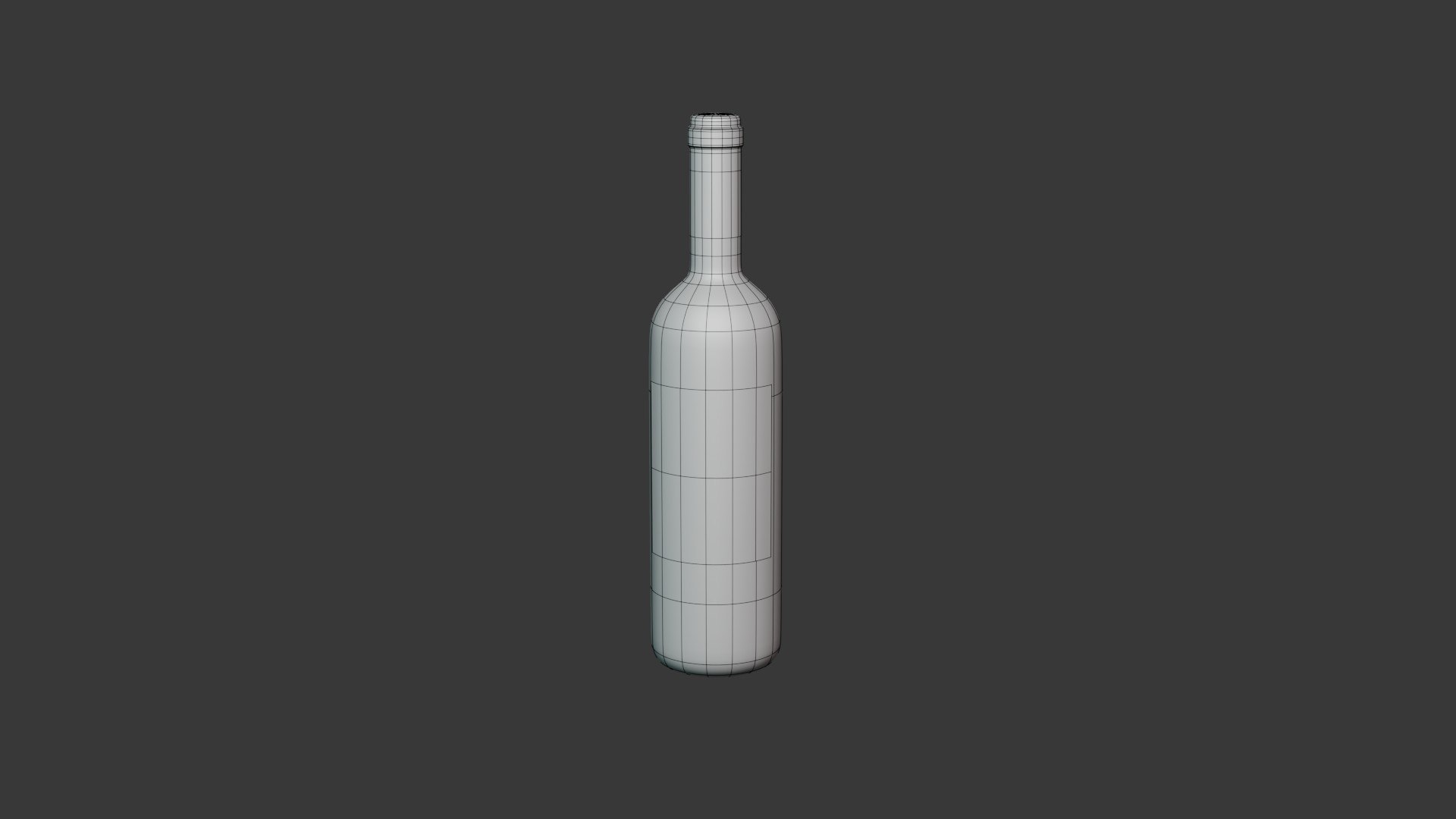 3D Wine Bottle Mockup Model - TurboSquid 1904239