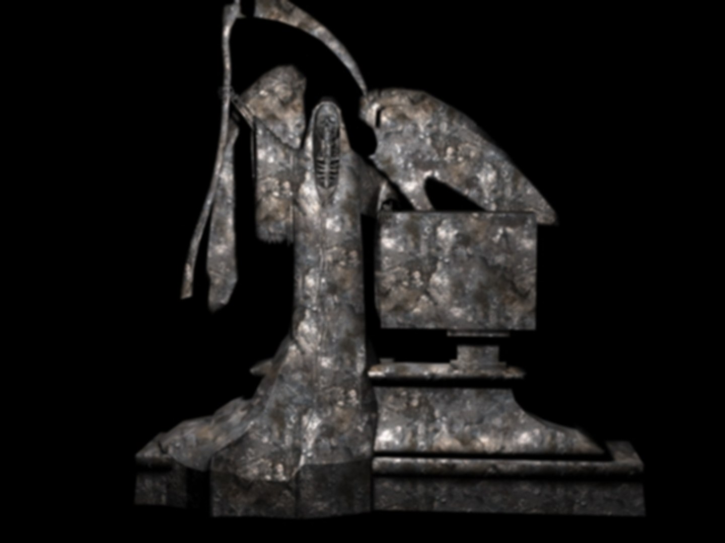 Reaper Statue 3D - TurboSquid 1203903