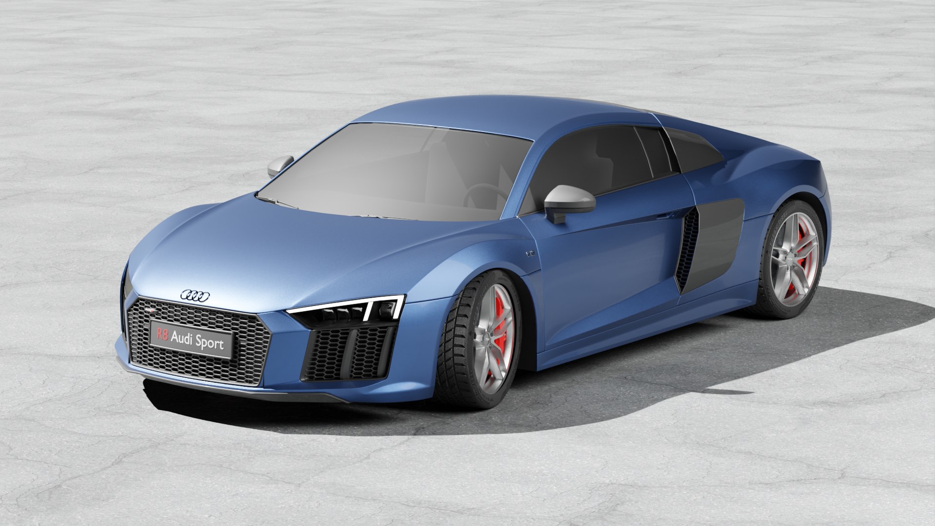 3D Model Audi R8 V10 - TurboSquid 2090771
