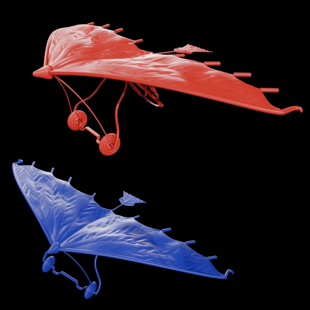 Hang Glider 3D - TurboSquid 1872436