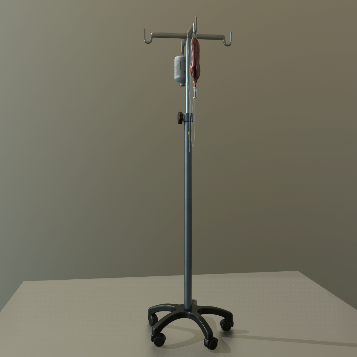 iv blood bag pole max