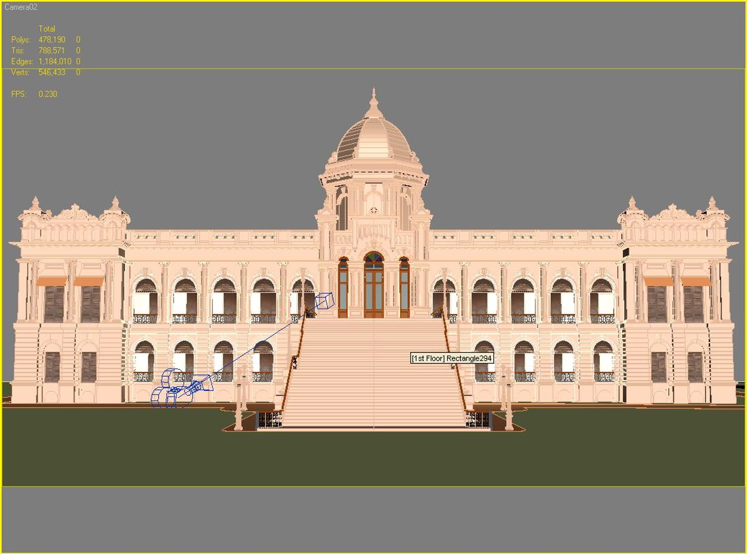 Dhaka Bangladesh 3d Model