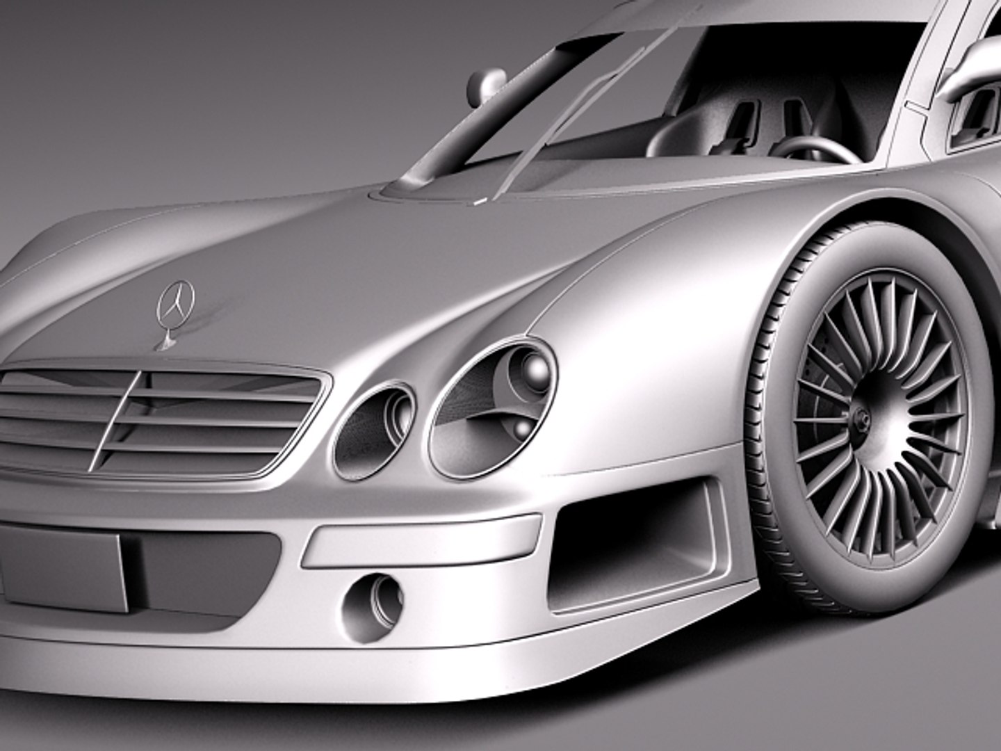 Mercedes Mercedes-benz Benz 3d Model