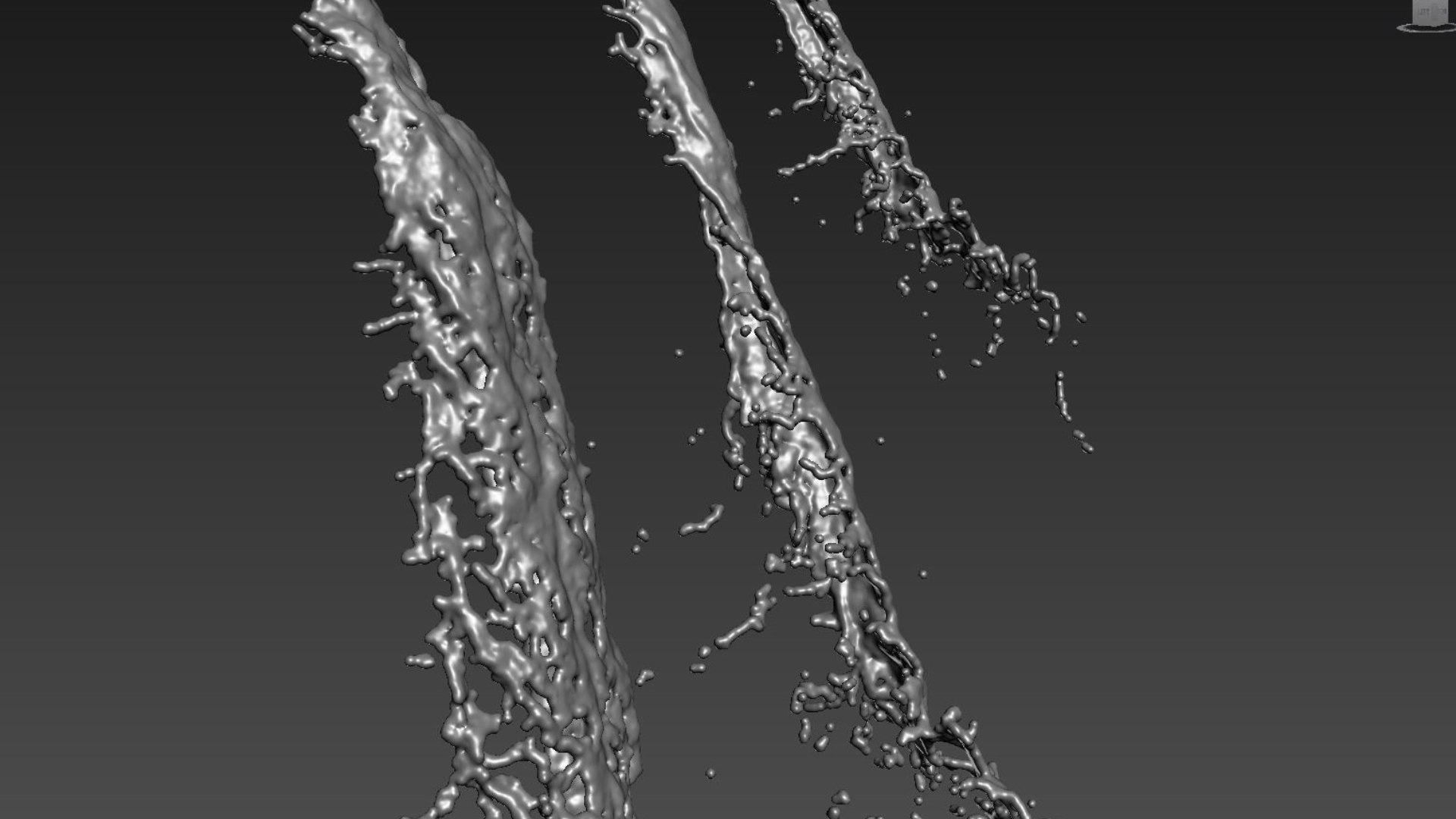 Water Splash Pouring Animation Model - TurboSquid 1945080
