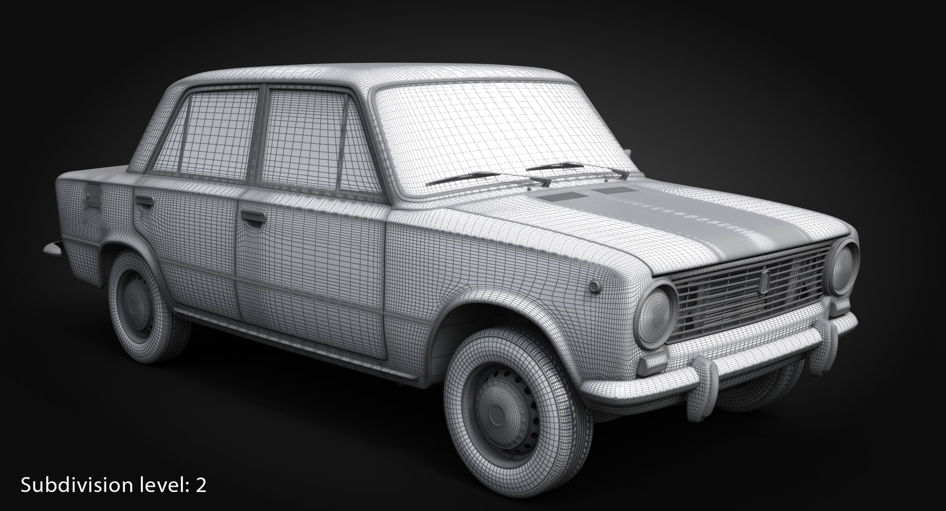 3D Vaz 2101 Model - TurboSquid 1258382