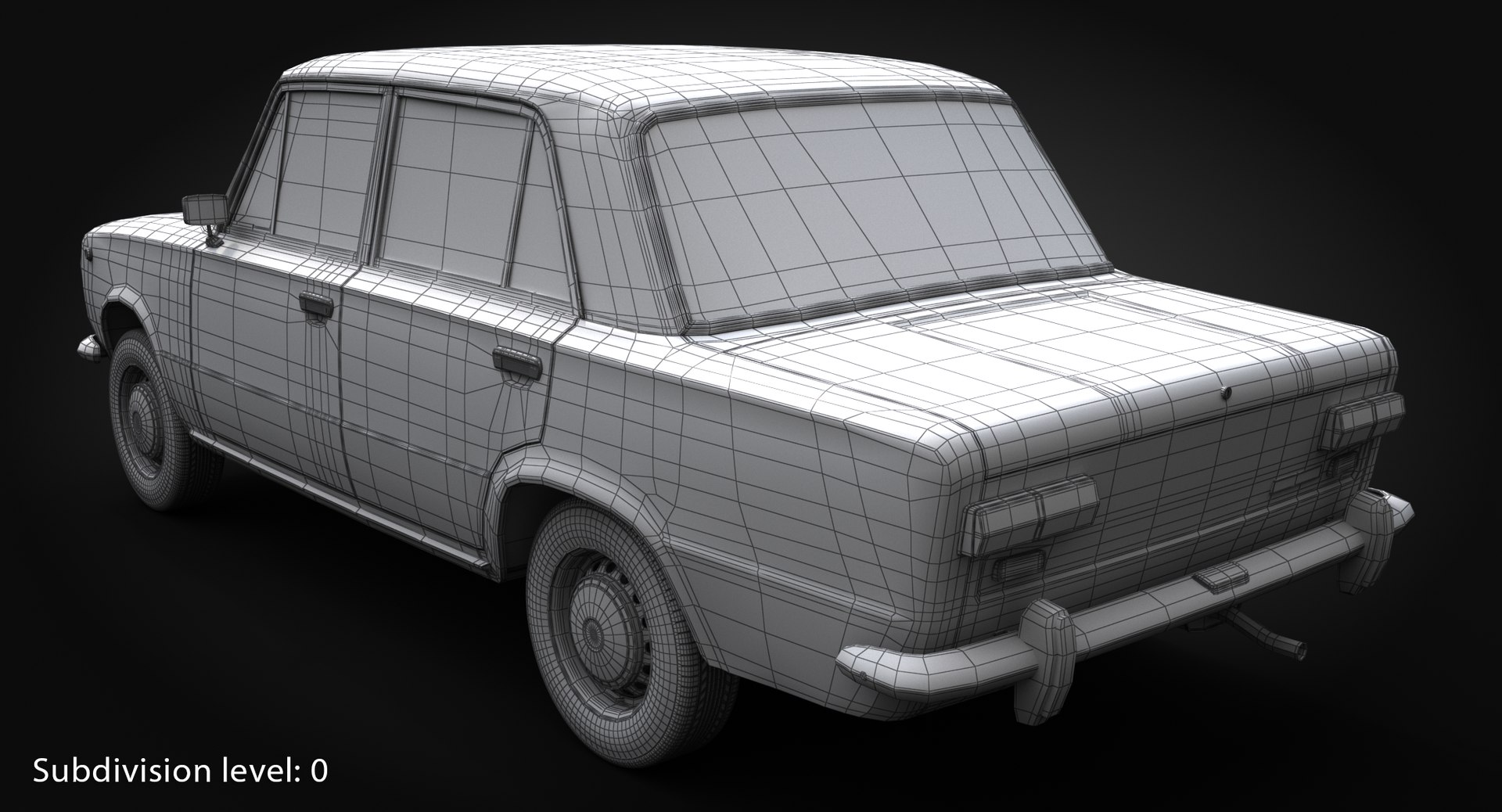 3D Vaz 2101 Model - TurboSquid 1258382
