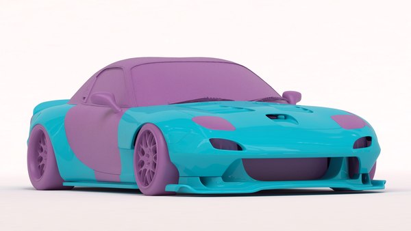 3D Rx7 Models | TurboSquid