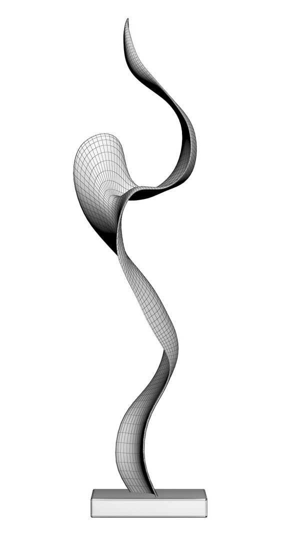 3D Abstract Sculpture model - TurboSquid 2162817