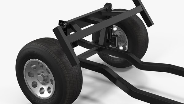 modelo 3d Chasis de carro de golf con motor - TurboSquid 1558724