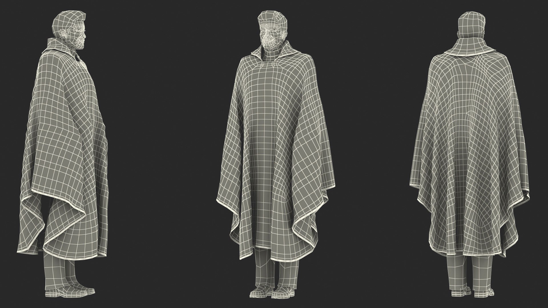 Clergyman with Liturgical Vestment Purple Robe 3D model - TurboSquid ...