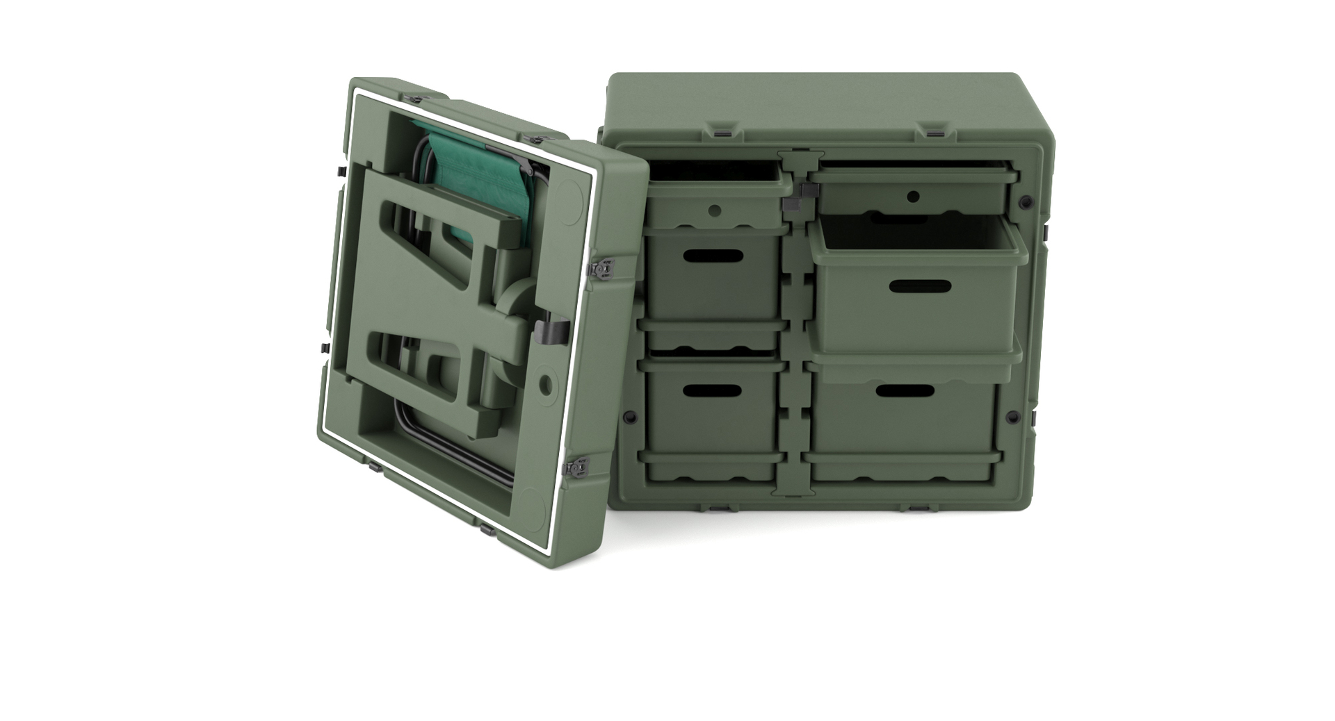 3D model Hardigg Single Field Desk - TurboSquid 1838956