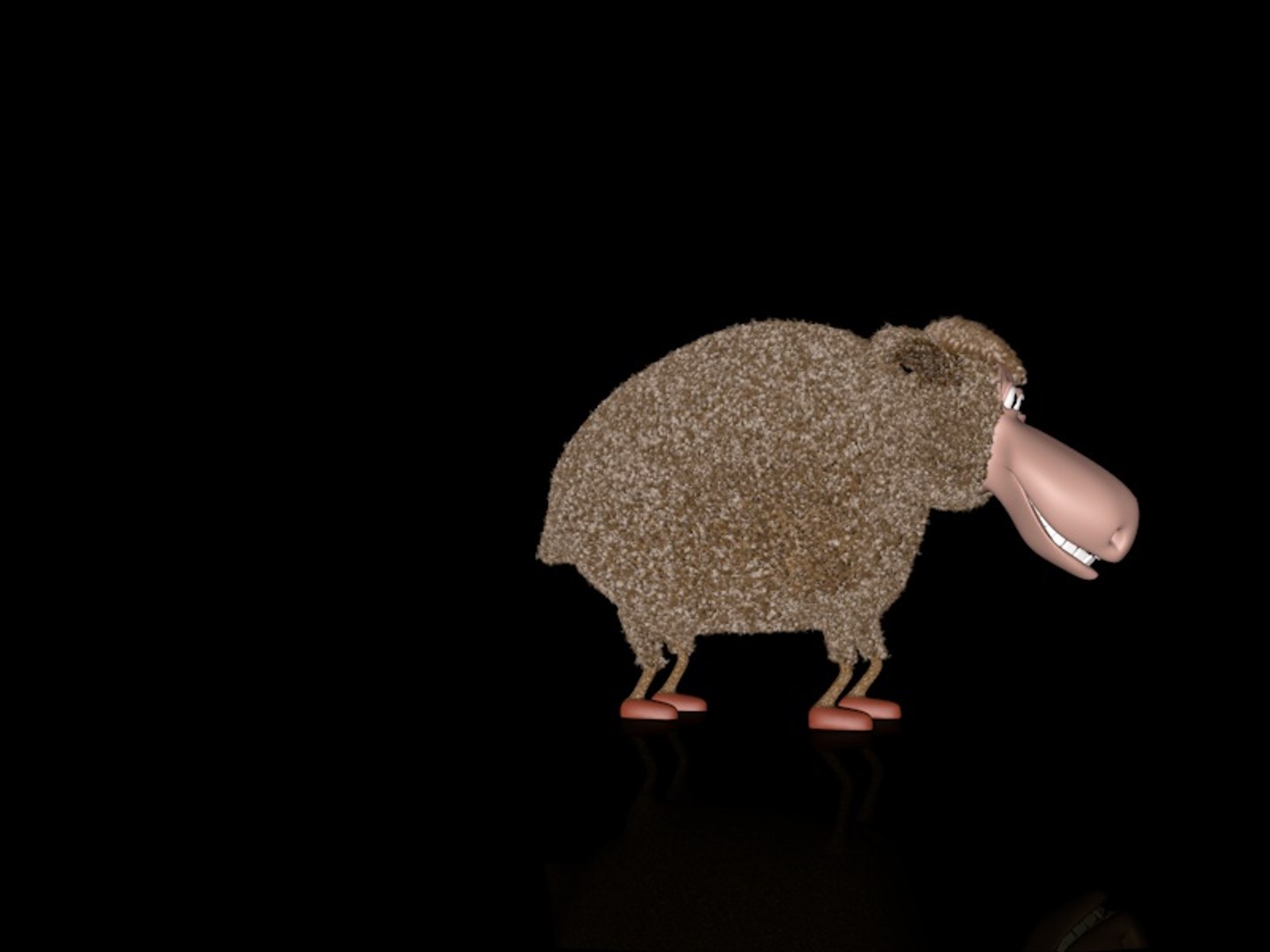 Cartoon Sheep Model - TurboSquid 1349198