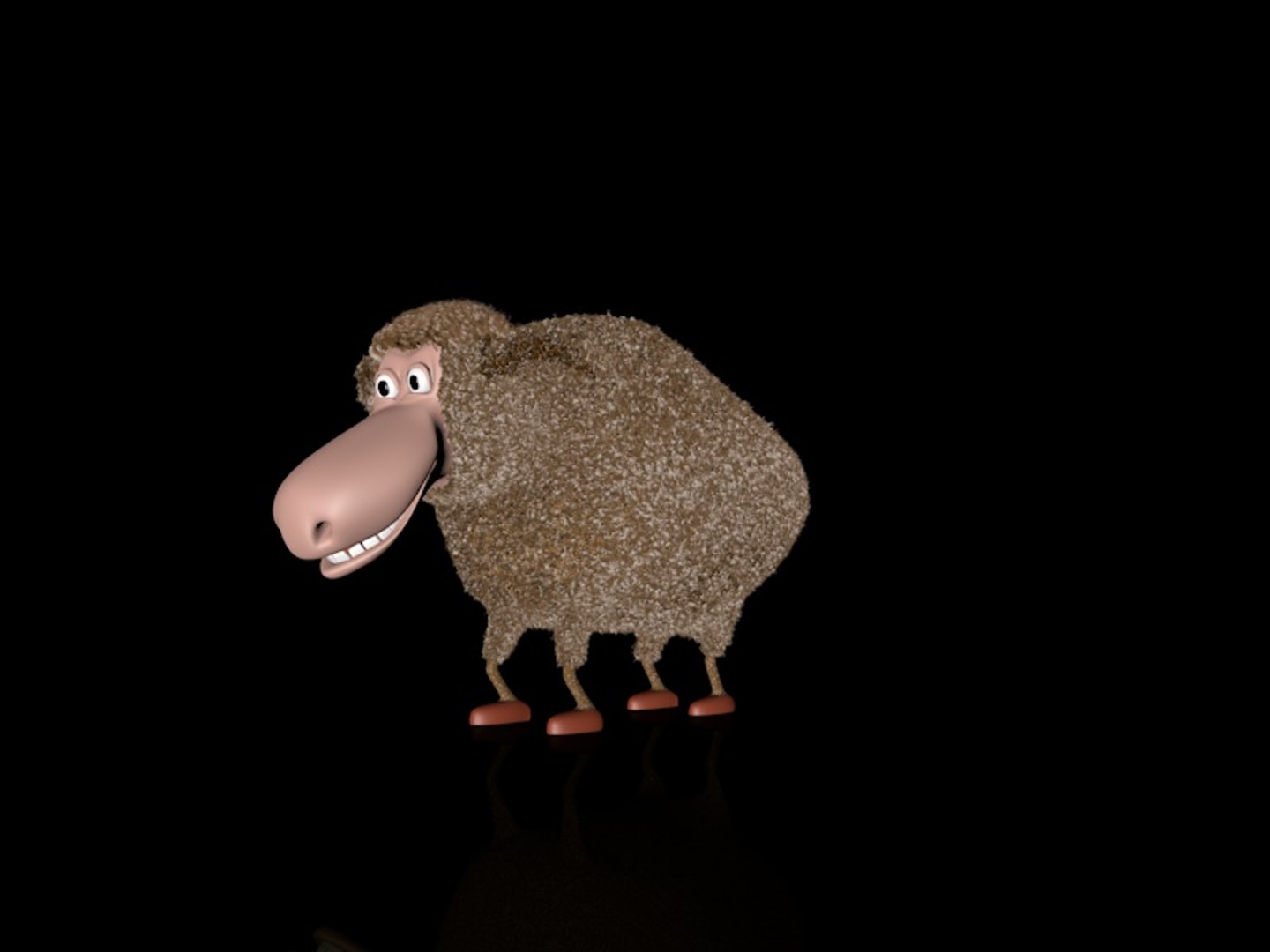 Cartoon Sheep Model - TurboSquid 1349198