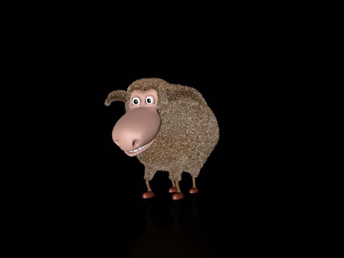Cartoon Sheep Model - TurboSquid 1349198