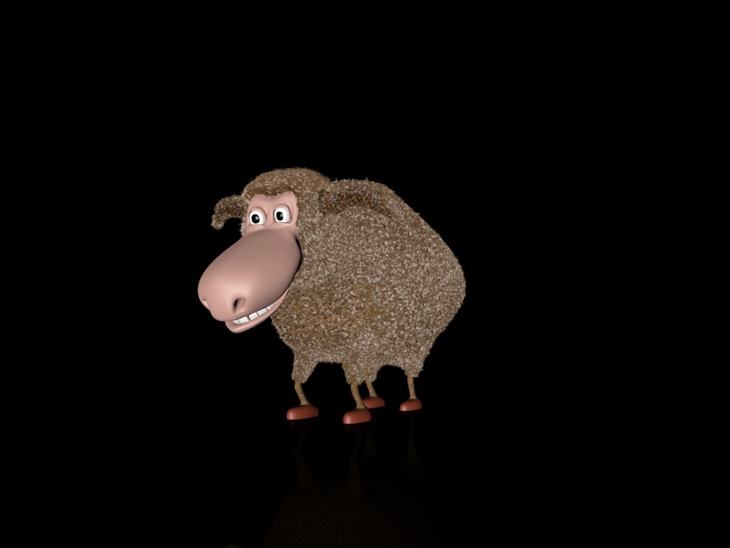 Cartoon Sheep Model - TurboSquid 1349198